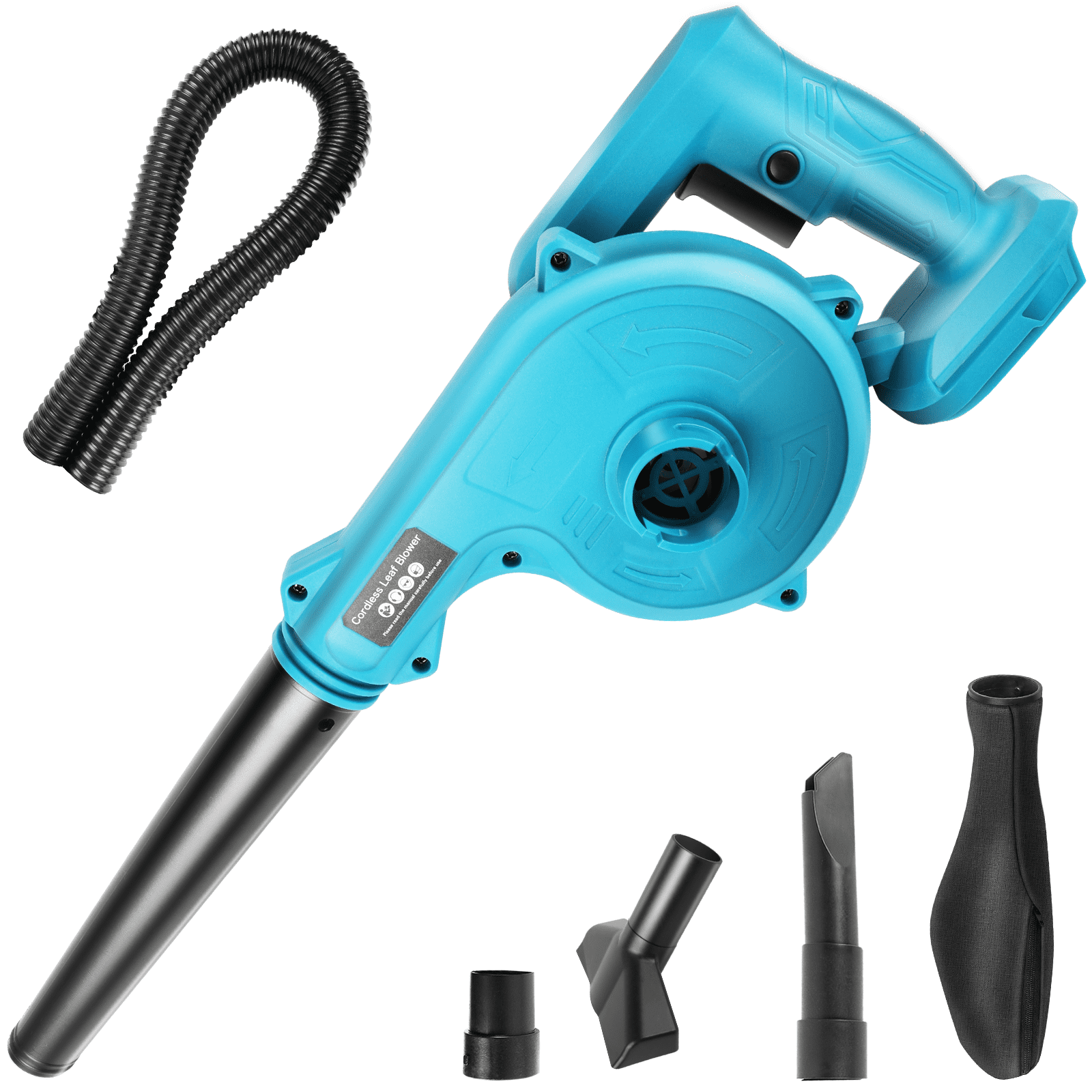 LabTEC Cordless Leaf Blower and Vacuum Cleaner, Lightweight Blowers for ...