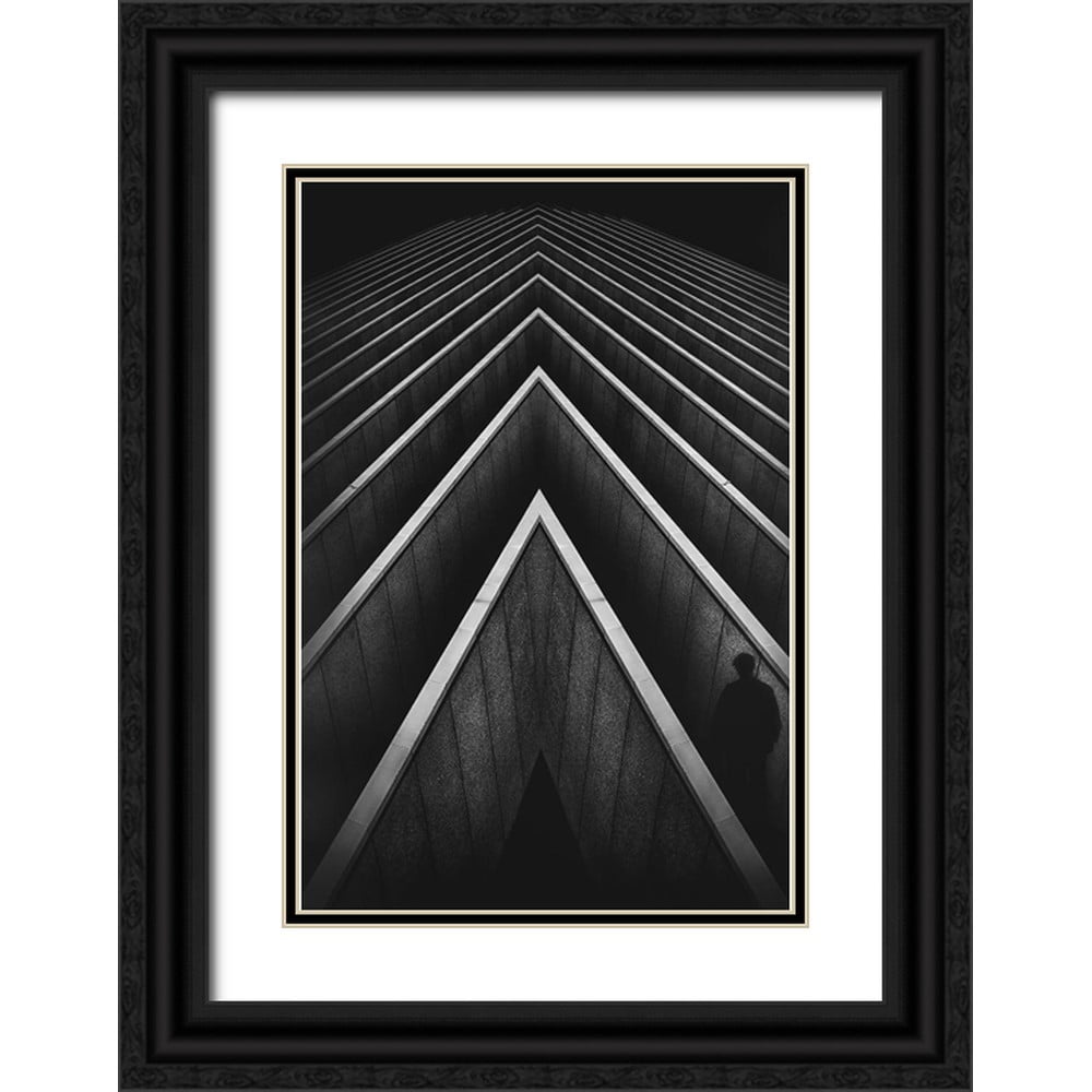 Labagnara, Roxana 17x24 Black Ornate Wood Framed with Double Matting ...