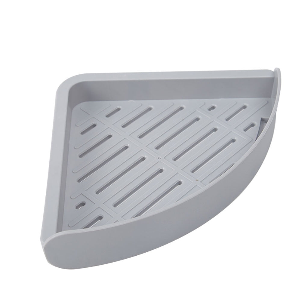 Labakihah Bathroom Triangular Shower Shelf Corner Bath Storage Holder ...
