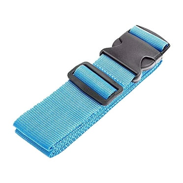 Luggage Strap - Adjustable Luggage Belt - Superior Strength (Black ...