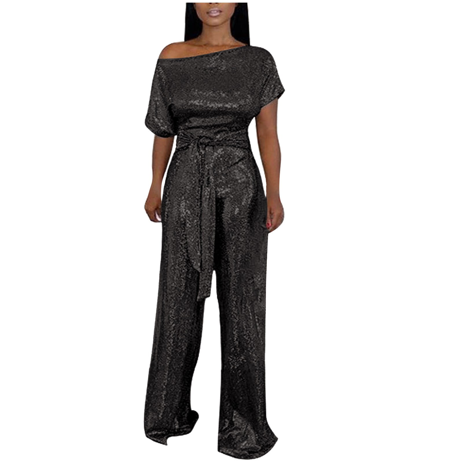 Lisingtool Jumpsuits For Women Women'S Banquet Evening Dress Elegant ...