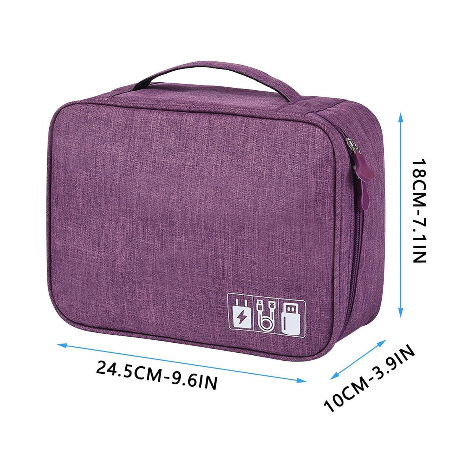 Labakihah Storage Bins Electronic Organizer Travel Universal Cable ...