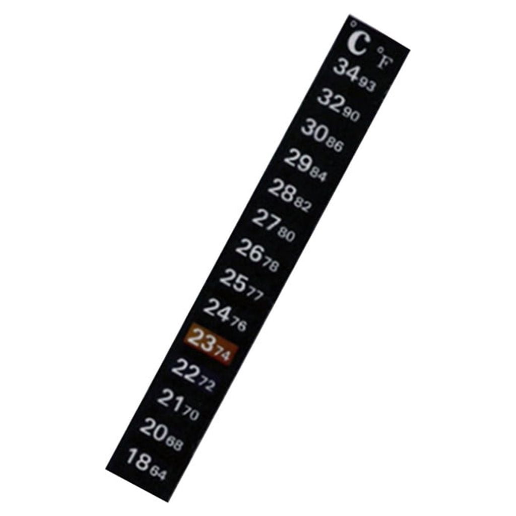 Labakihah Digital Aquarium Thermometer, Stick-On LCD Window Temperature ...