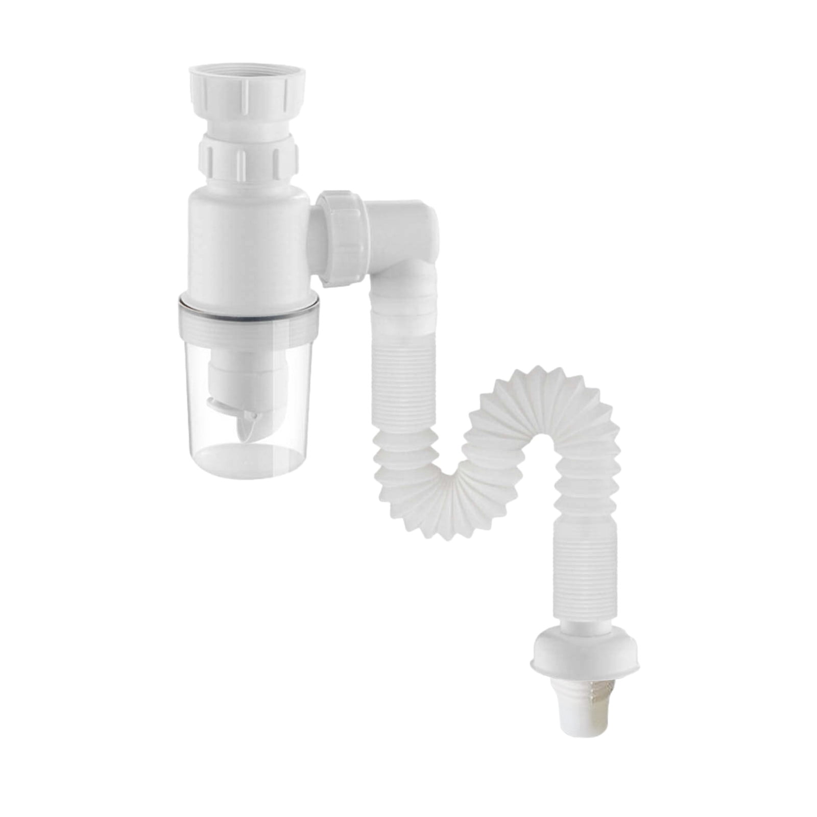 Labakihah Universal Sink Drain Pipe Kit Sink Drains Anti Siphon Bottle ...