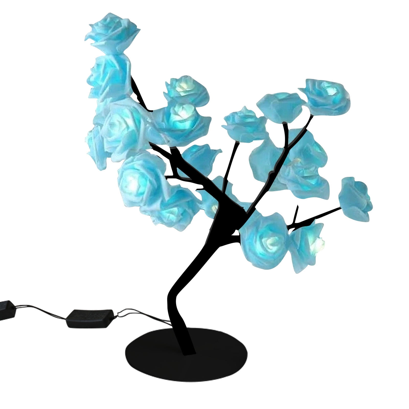 Labakihah Usb Rose Bouquet Led Tree Table Lamp Lights Party Wedding ...