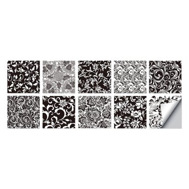 3D Waterproof Wallpaper Border Peel and Stick Wall Border Foam Mirror ...