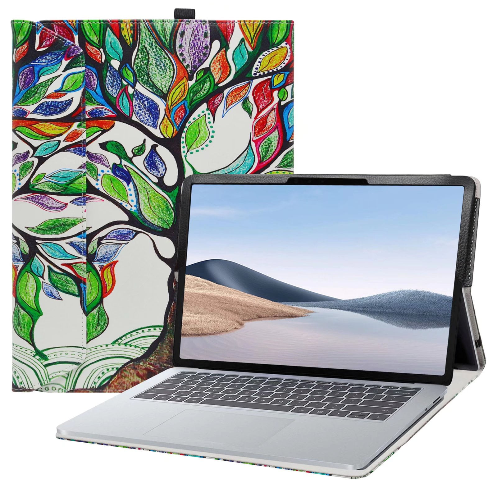 Labanema 14.4" Microsoft Surface Laptop Studio Case, PU Leather Folio ...