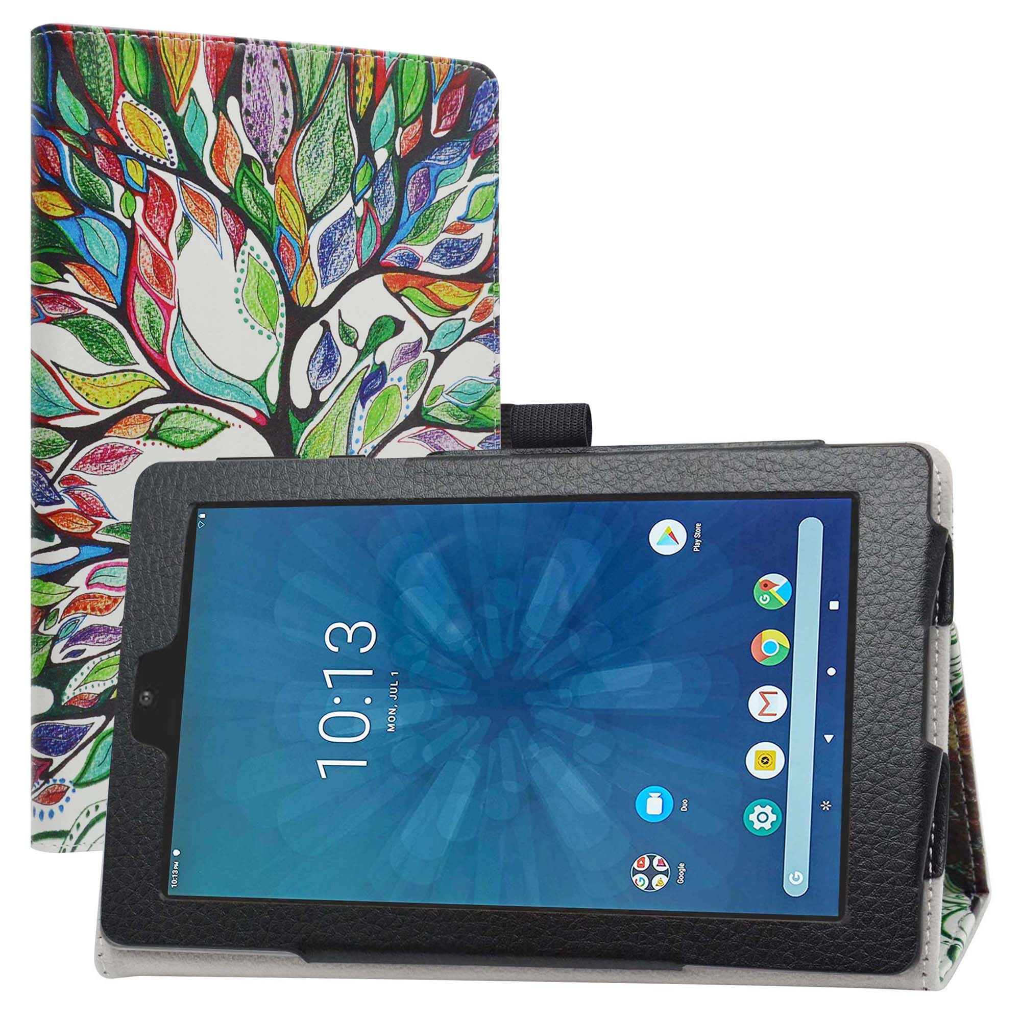 Labanema PU Leather Slim Folding Stand Cover for Onn 7 inch 2022 Model ...