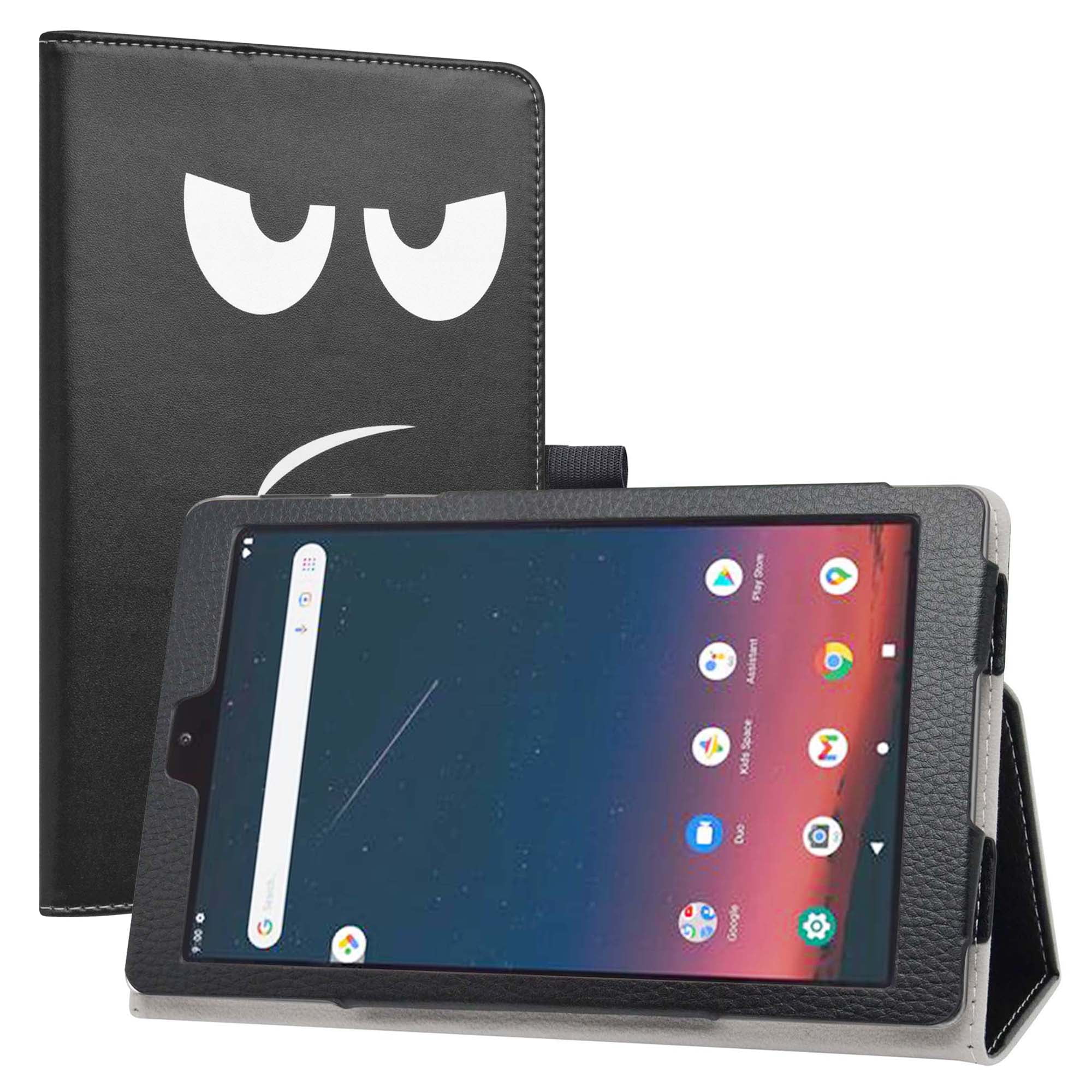 Labanema PU Leather Slim Folding Stand Cover for Onn 8 inch 2022 Model ...