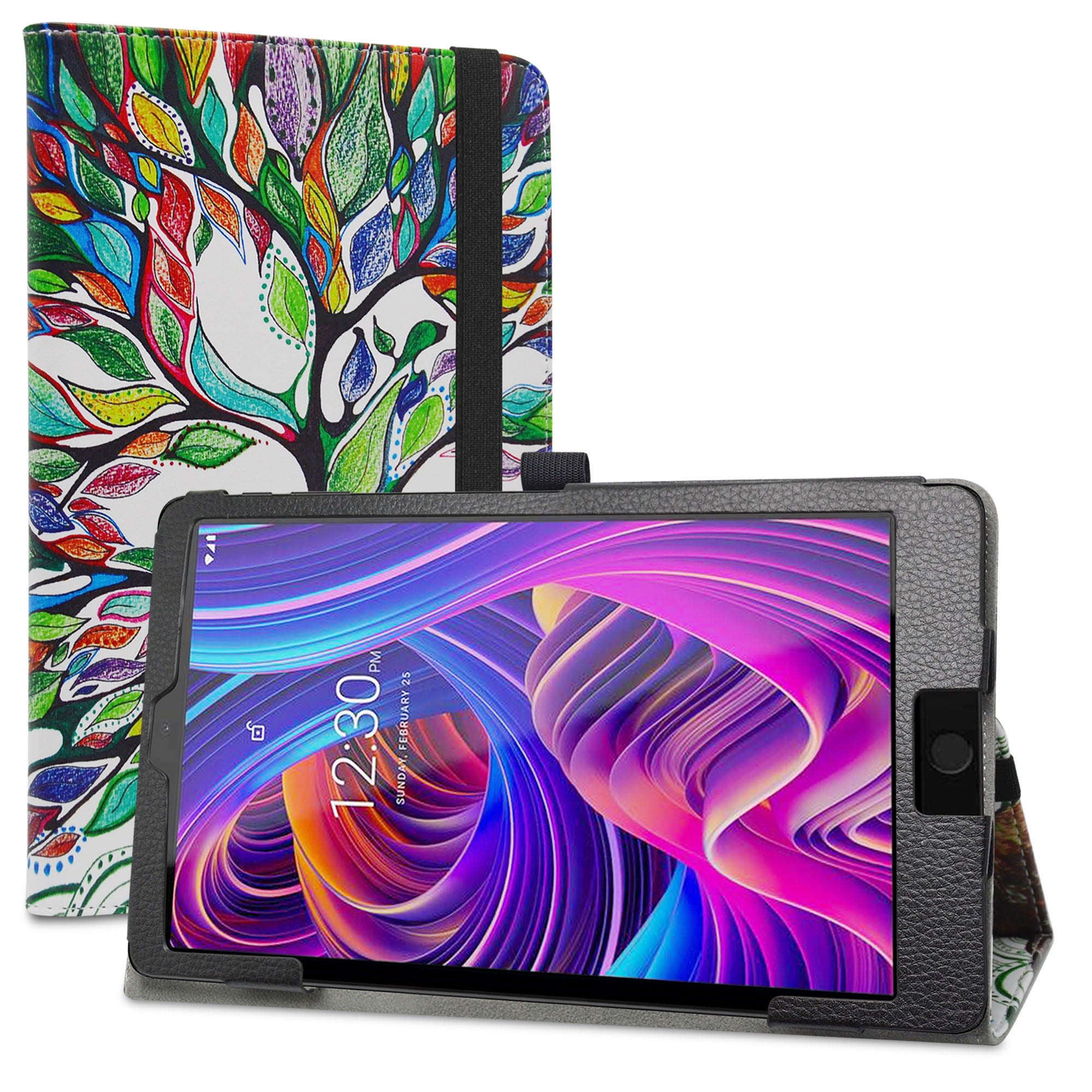 Labanema Compatible with NUU Tab 10 Case,PU Leather Folio 2-folding ...
