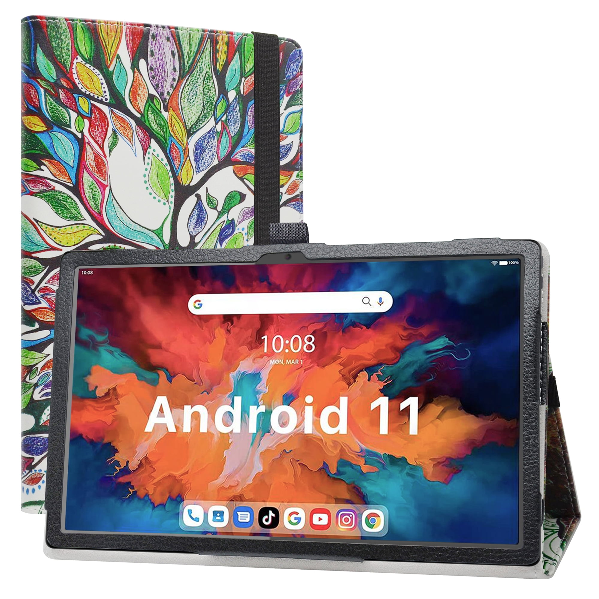 Labanema For FOXX T2K Case,UMIDIGI A11 Tab Case,PU Leather Folio 2 ...