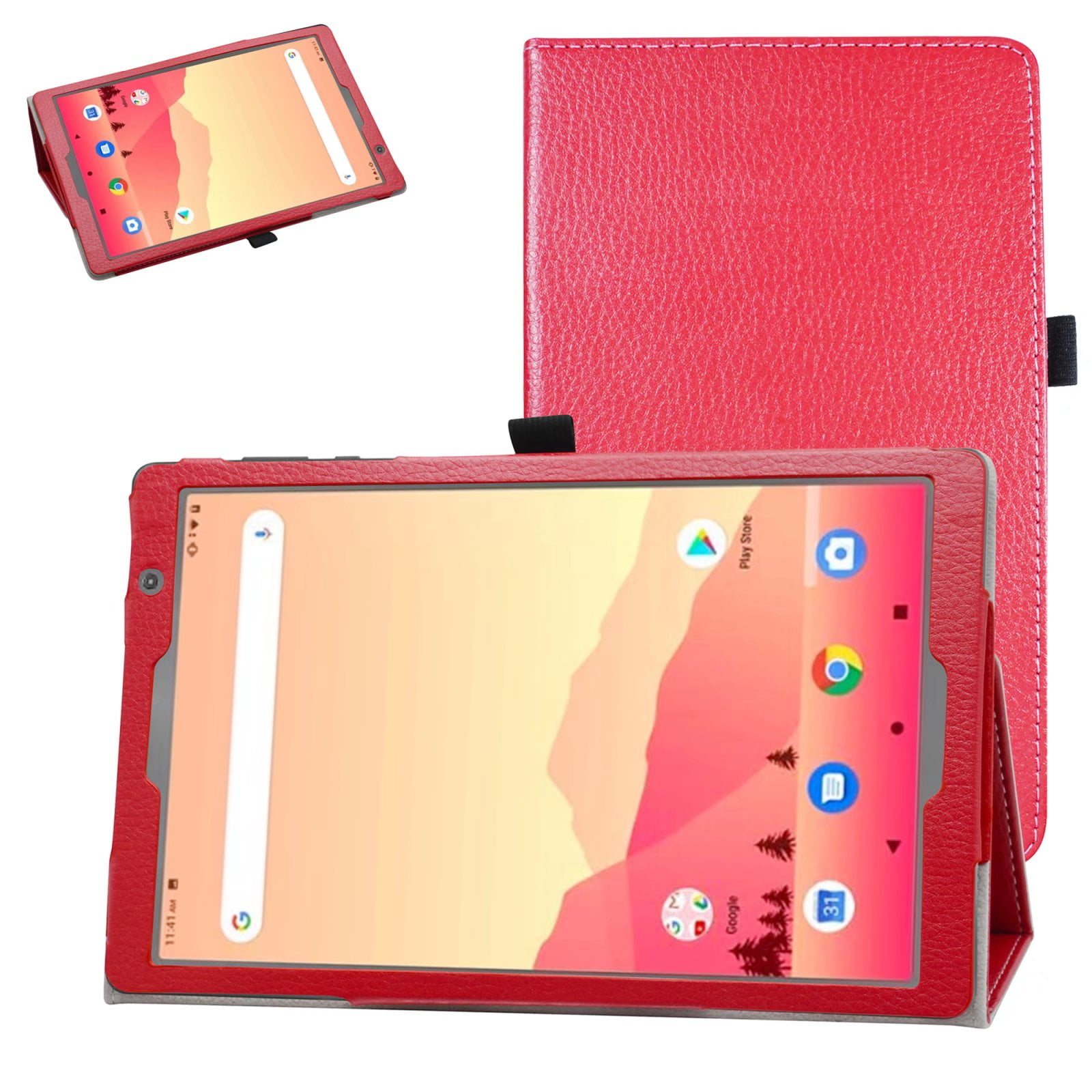 Labanema Vankyo MatrixPad S20 10 inch Tablet /Yuntab D107 Case, PU Leather Folio Stand ...