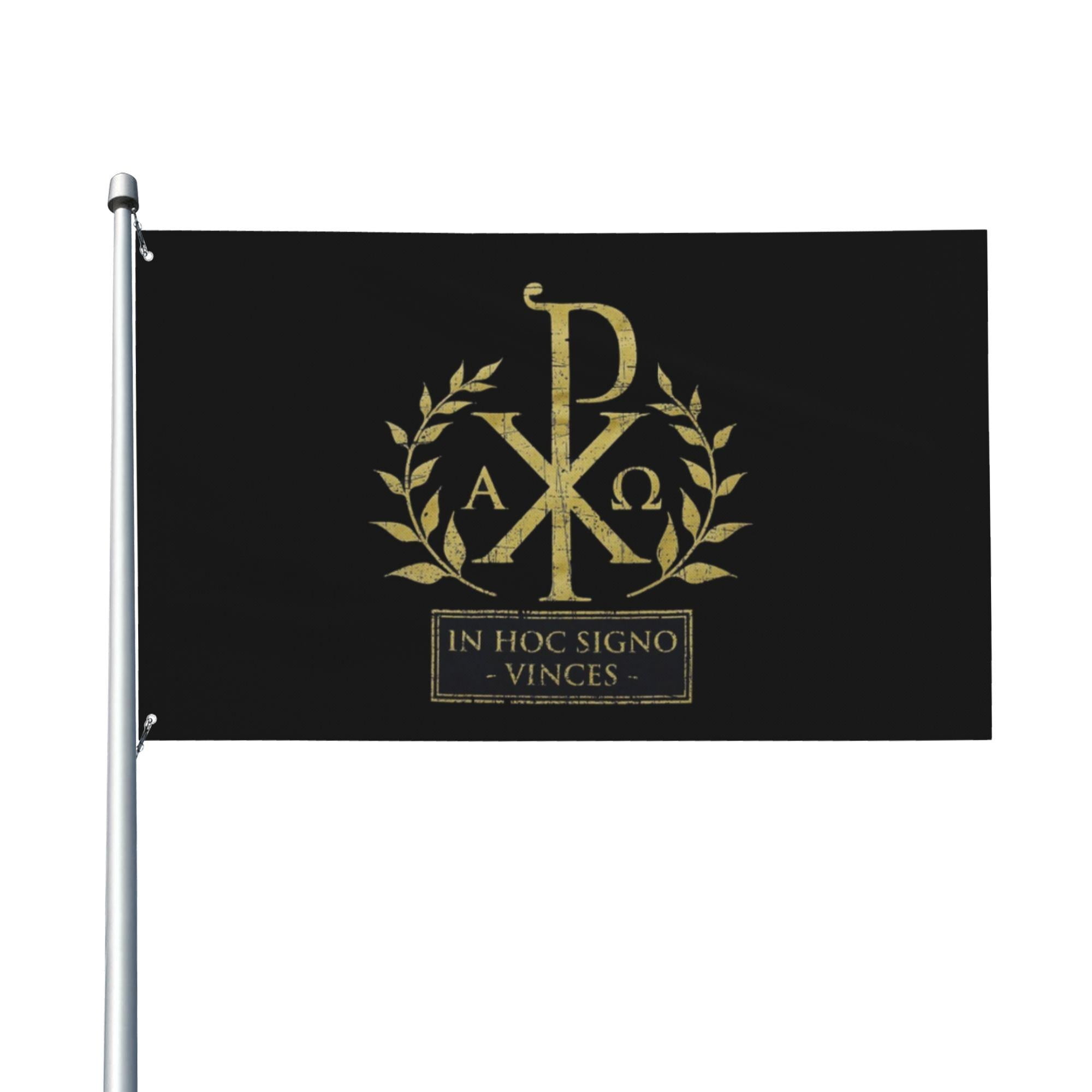 Labarum - Chi Rho - Roman Imperial Flag Outdoor Decorative Flag Garden ...