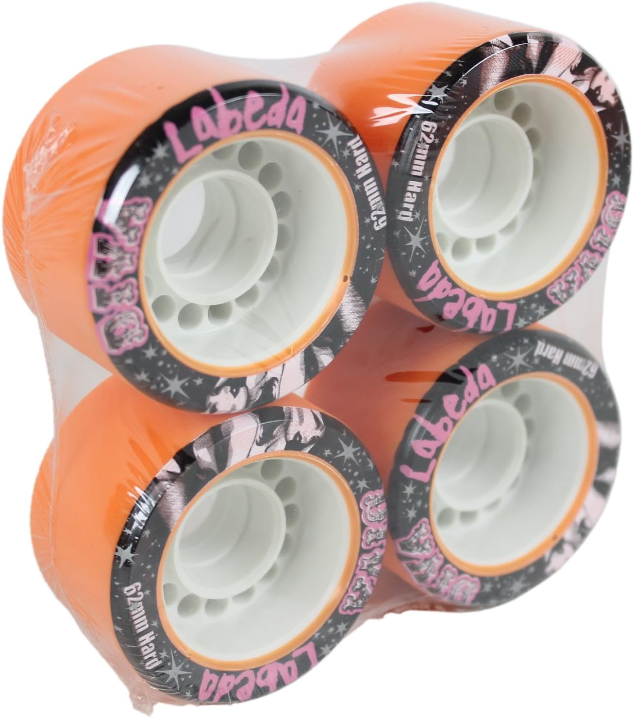 Labeda Quad Wheels Speed Jam Derby Roller Skate Diva Hard Slim 62mm 4 ...