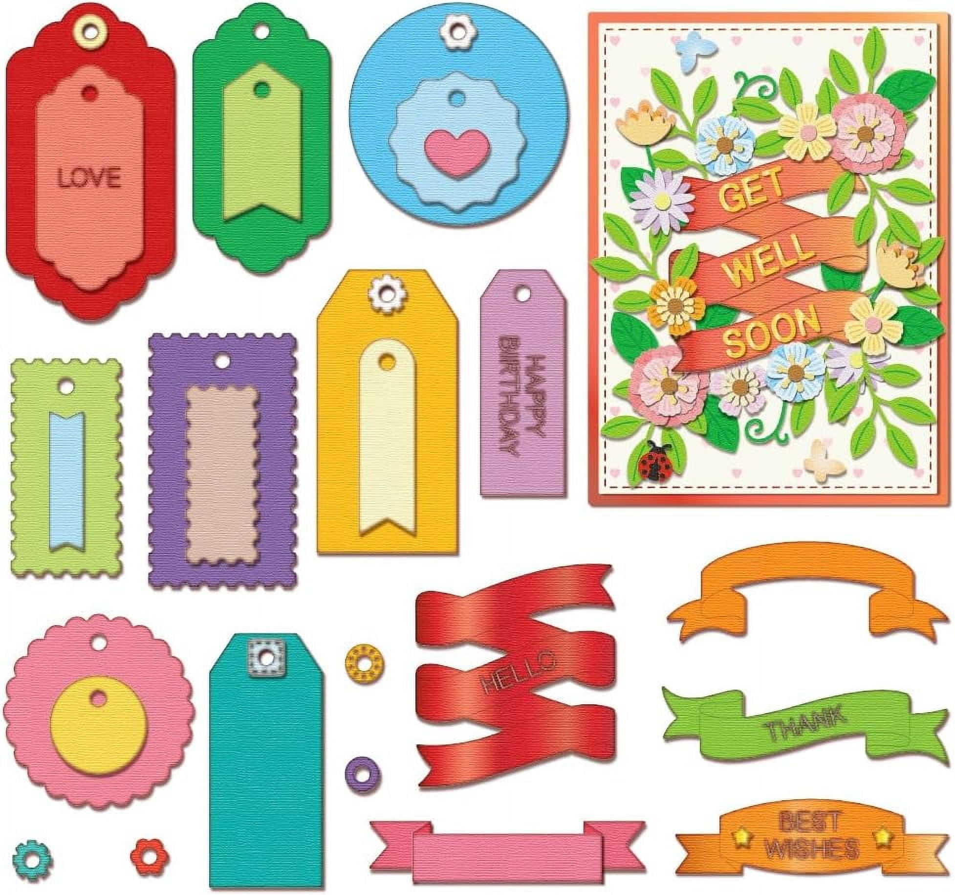 Die Cut Banner For Card Making