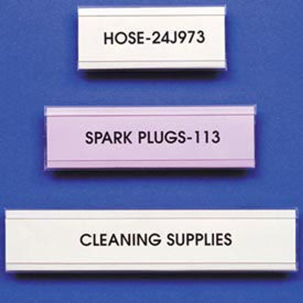 Label Holder, "C" Design, 1" x 3", Self Adheres (25 pcs-pkg) PC103 GLO ...