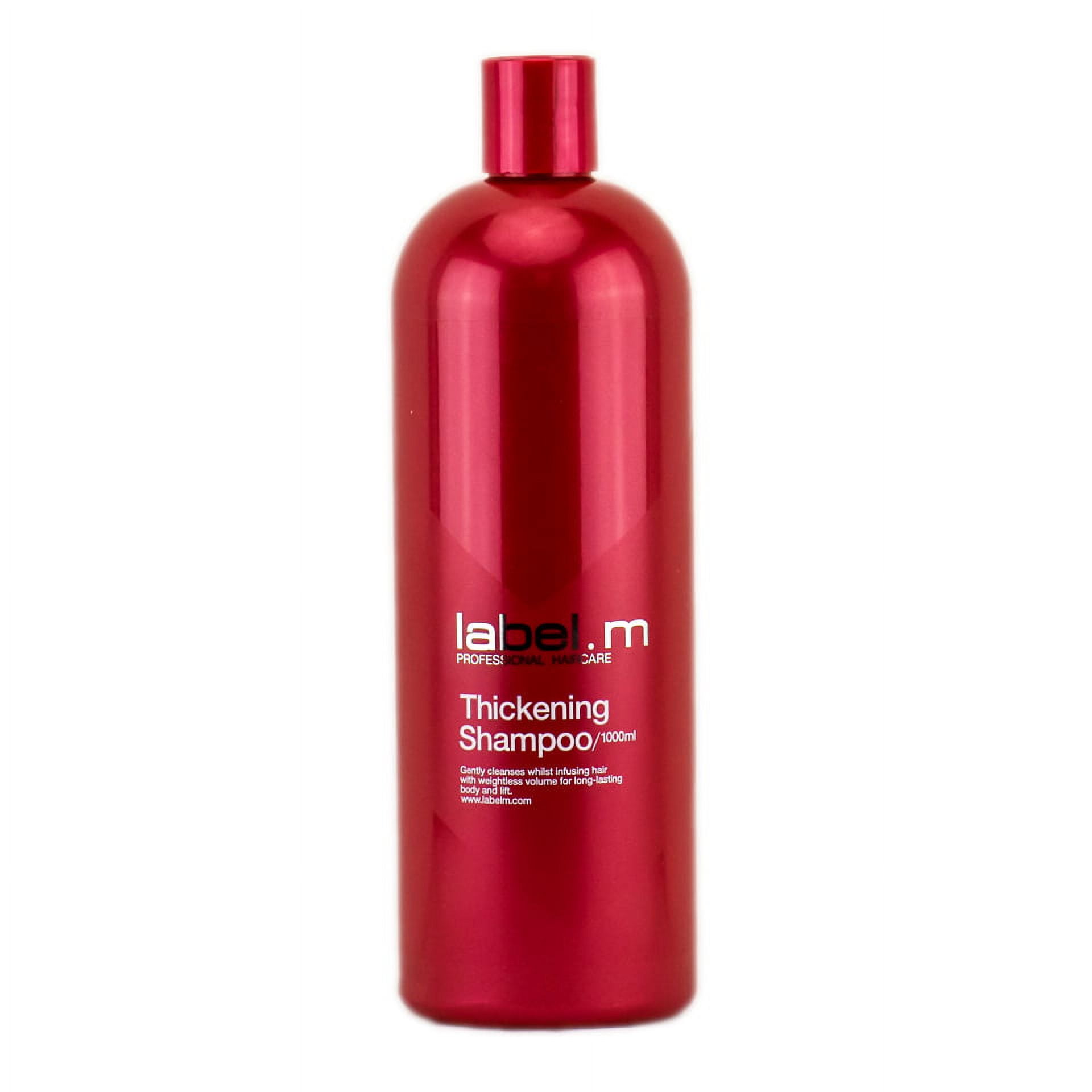 Label. M Thickening Shampoo (Size : 33.8 oz) - Walmart.com