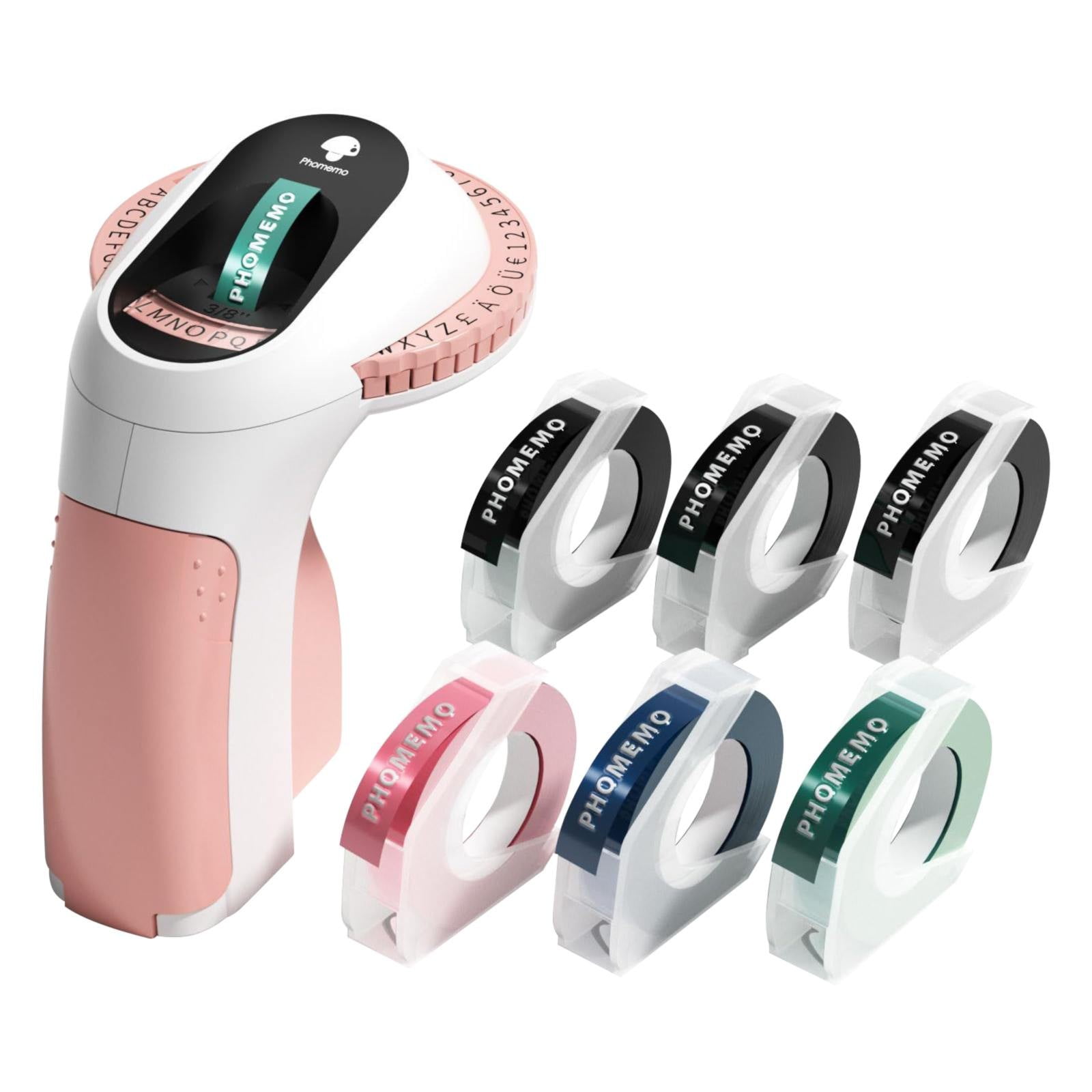 Label Maker 3D Embossing Machine E975 Portable Label Maker Green Label ...