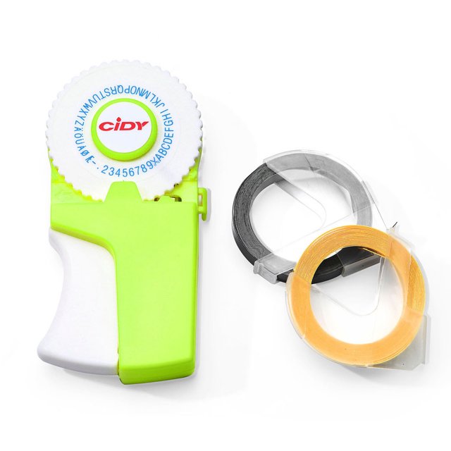 Label Maker,Label Tape Diy Typewriter Roll Kitchen 3d Roll Typewriter ...