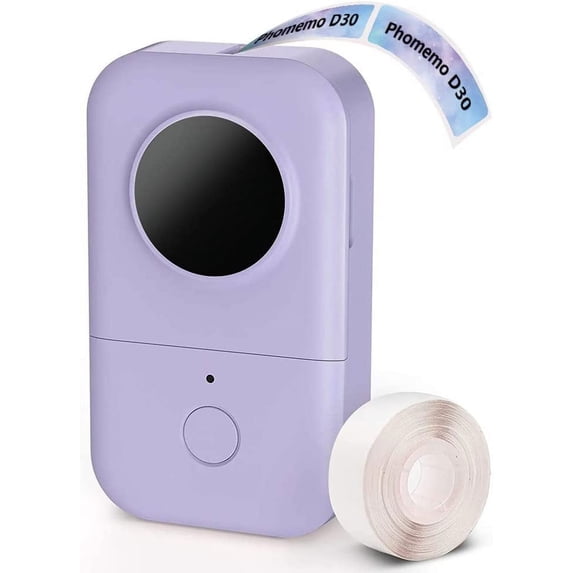 Label Maker Machine, D30 Portable Handheld Bluetooth Mini Label Printer ...