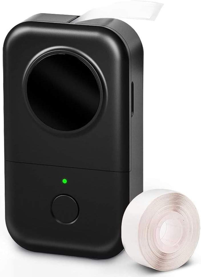 Label Maker Machine, Portable Bluetooth Mini Label Printer, Smart Phone ...