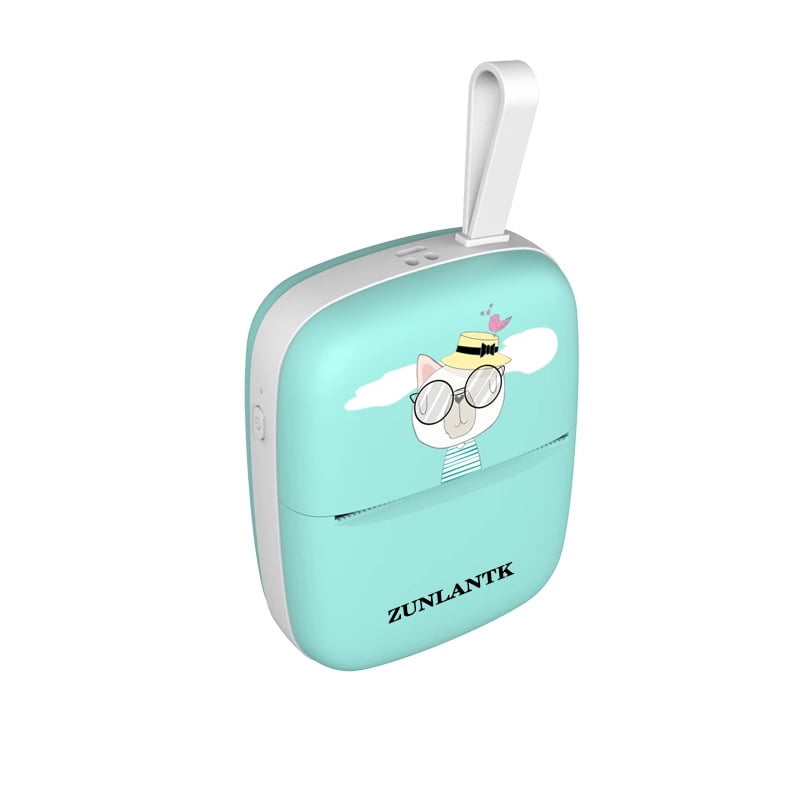ZUNLANTK Label Maker Machine, Portable Bluetooth Mini Label Printer ...