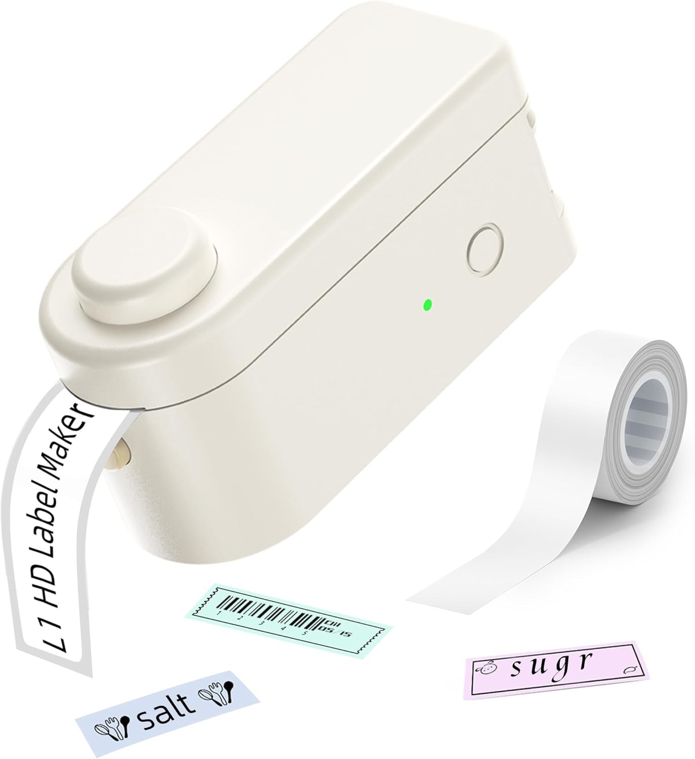 Label Maker Machine with Tape Includes 3 Label Tapes - Portable ...