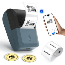 iLive Print + Stick Wireless Mini Label Maker - Walmart.com