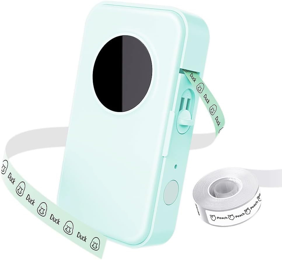 Label Maker Machine with Tape, D35 Portable Bluetooth Handheld Label ...