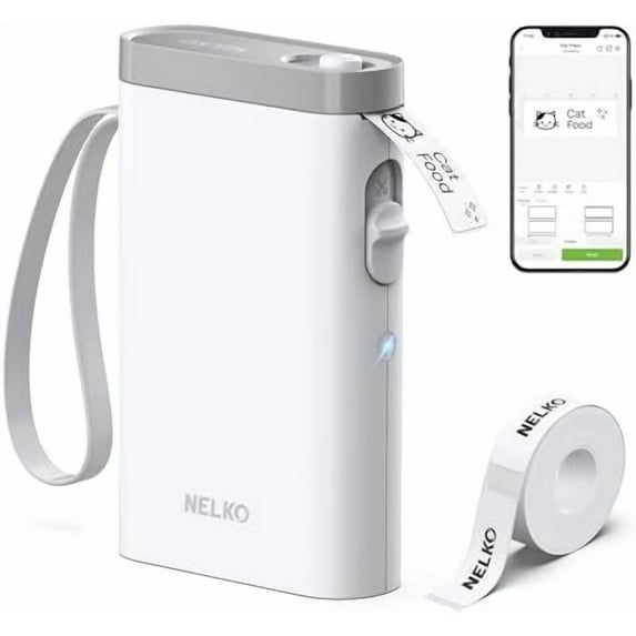 Label Maker Machine with Tape, P21 Bluetooth Label Printer, Wireless ...