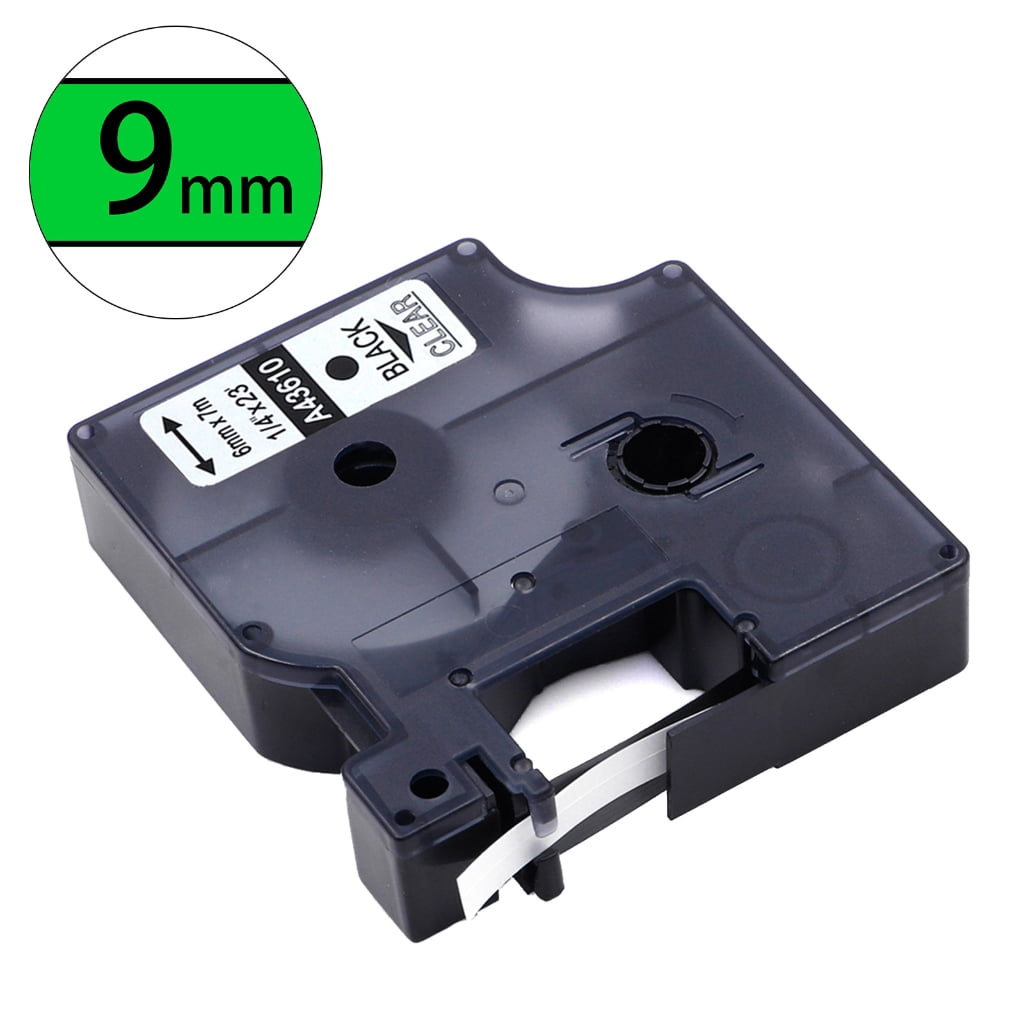 Label Maker Tape Replacement, 9mmx7m Laminated, Label Maker Tape ...