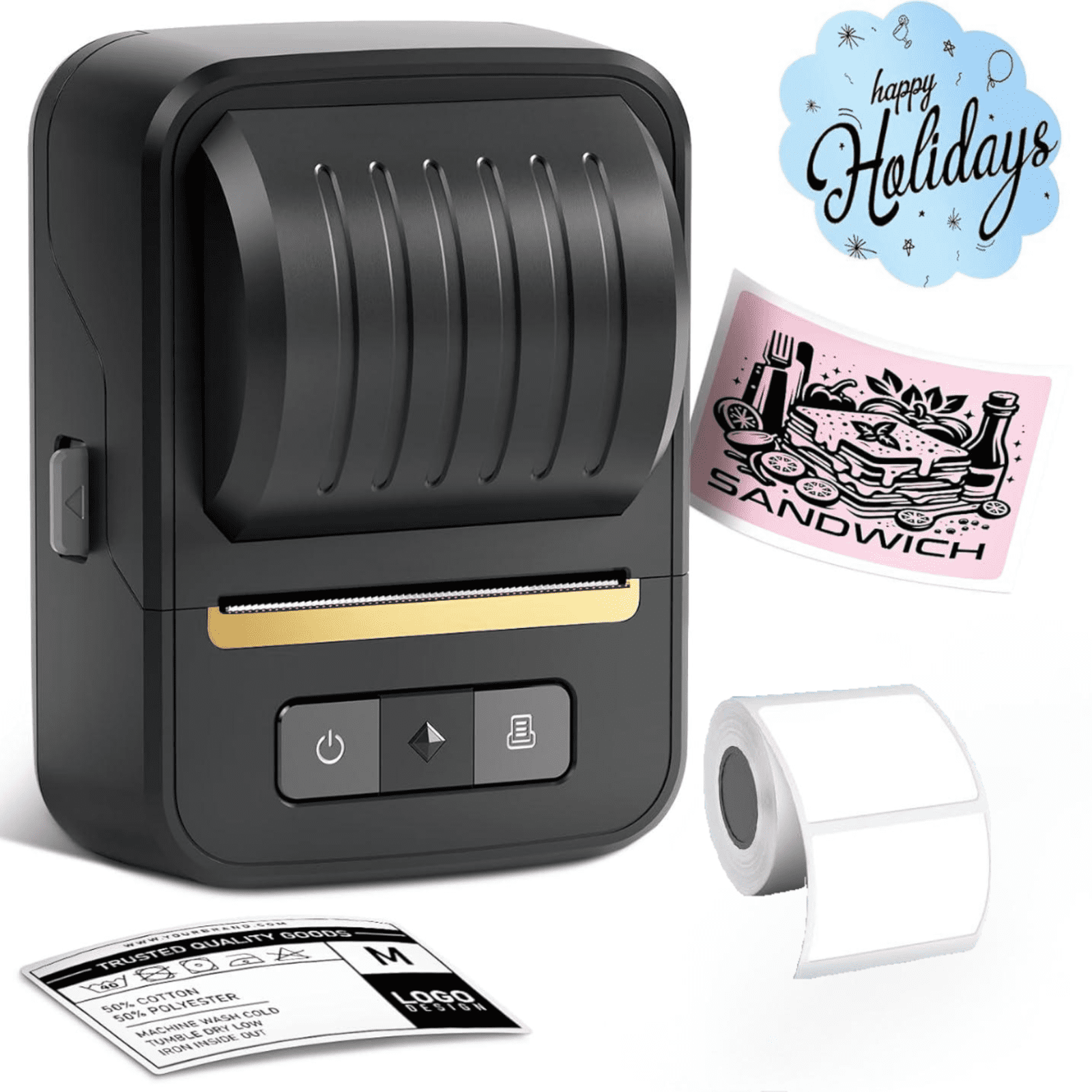 Label Makers, Label Maker Machine with Tape, Bluetooth Label Maker ...