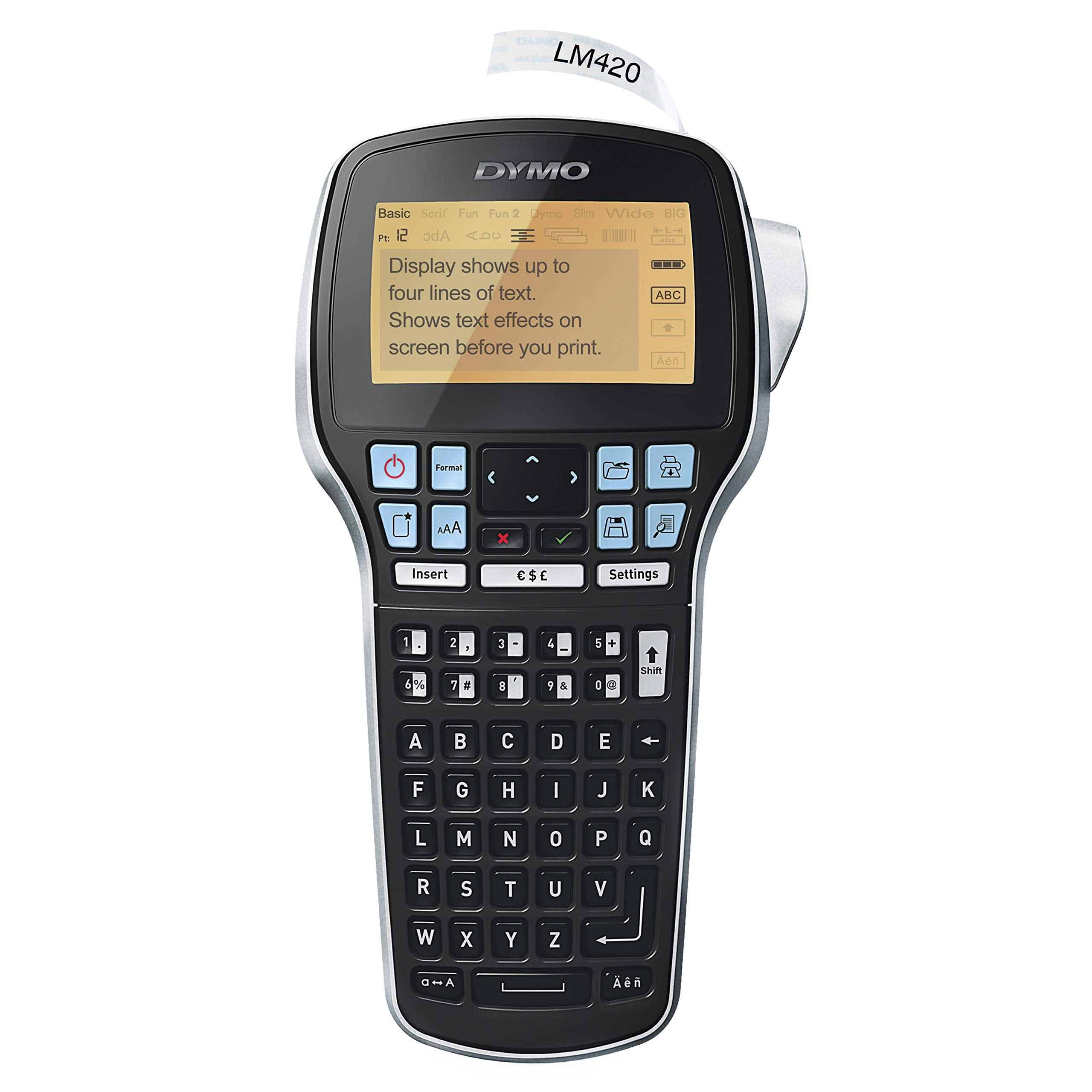Label Manager 420P Label Maker with Adapter, High Performance ...