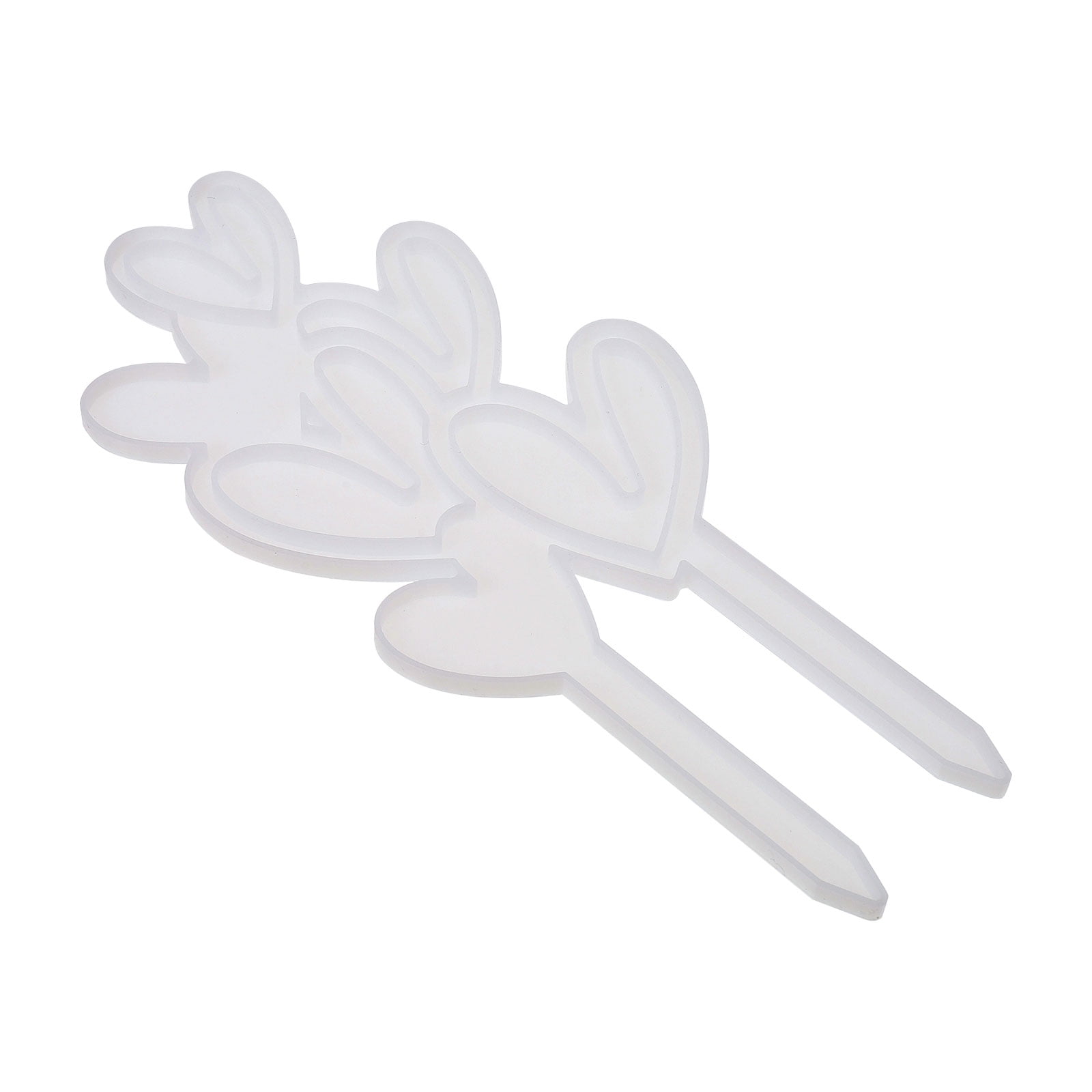 Label Mold Floral Stencils Garden Labels Emblems Plant Making Silicone ...