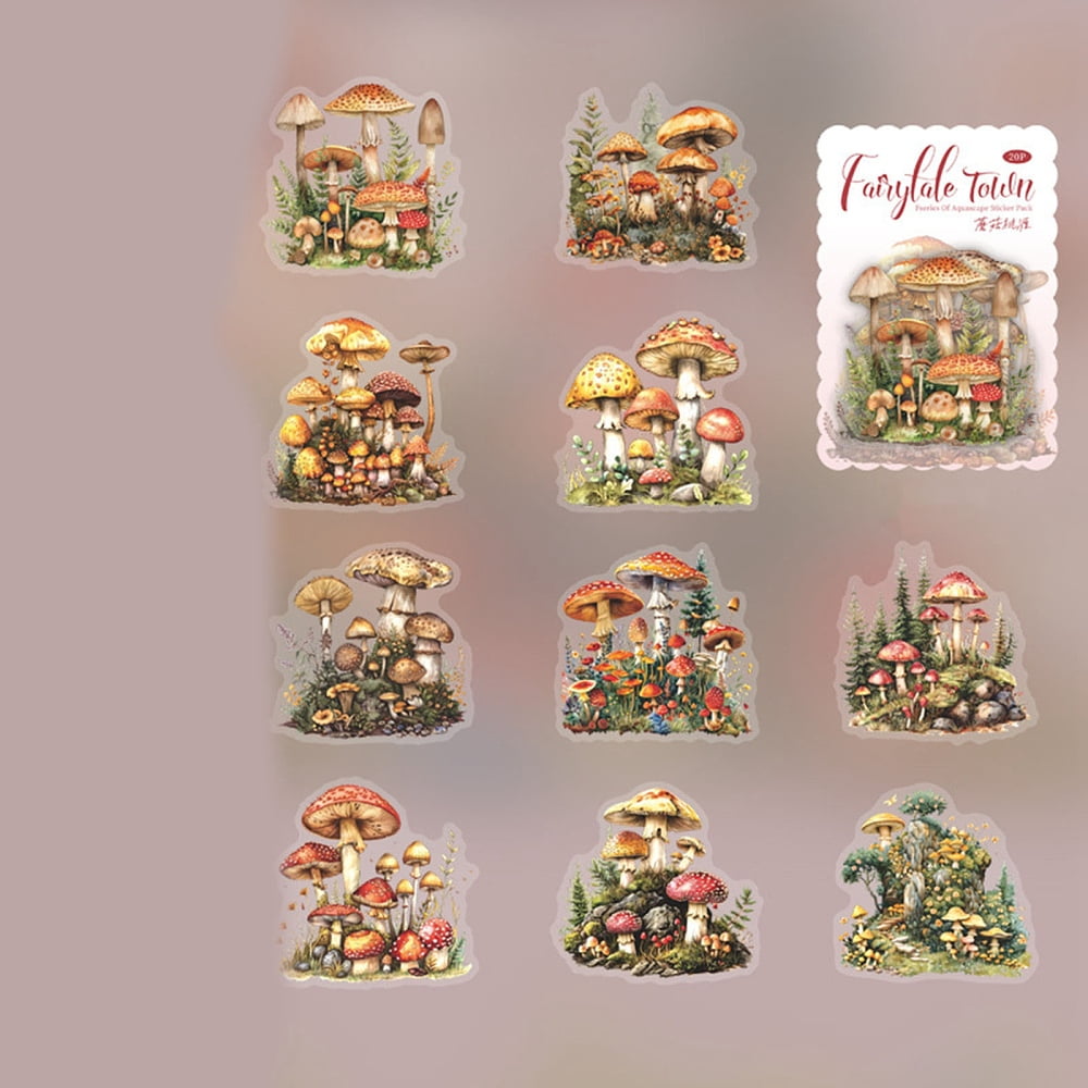 Label Paster Picture Stickers for Scrapbooking DIY Arts Crafts Forest ...