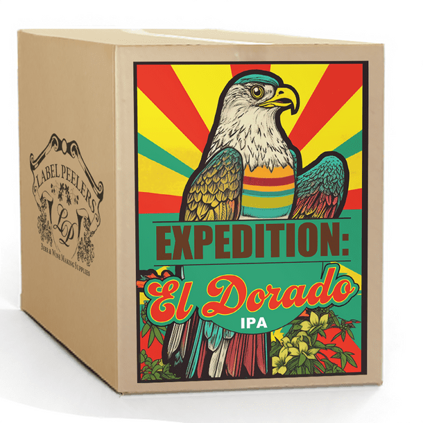 Label Peelers Expedition: El Dorado IPA Beer Kit - Walmart.com