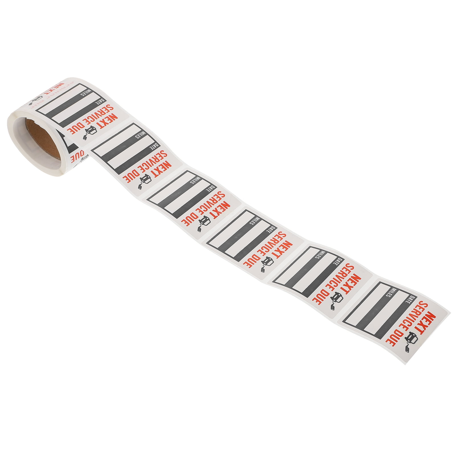 Label Sticker Adhesive Stickers Car Service Reminder Work - Walmart.com