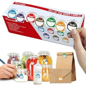 Day Dots Food Labels