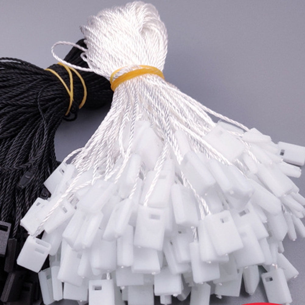 FRCOLOR 1 Pack Strings Clothing Tag Rope Plastic Square Fastener for ...