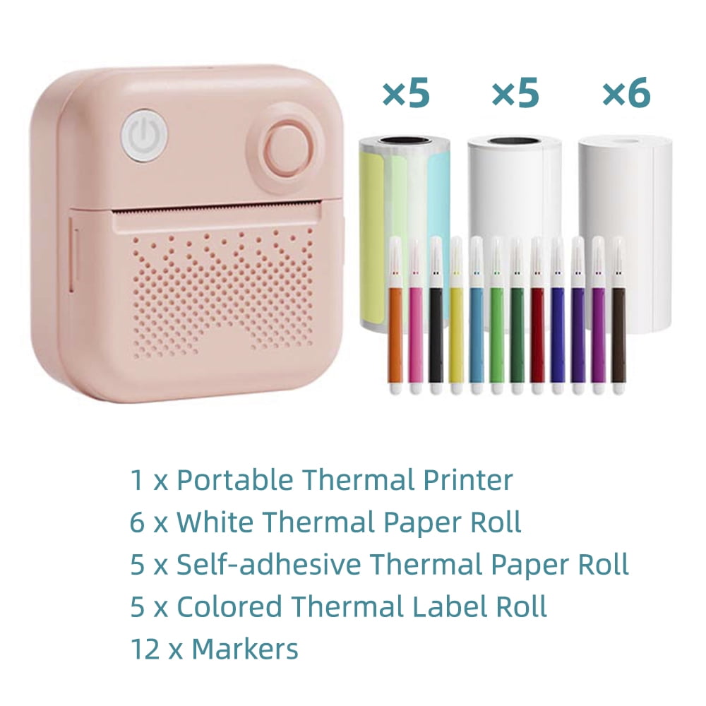 Label printer,Bt Compatible Label Printer With And Android Or Ios ...