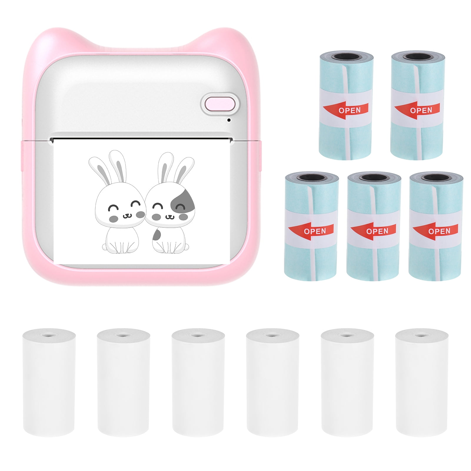 Label printer,Bt Picture Lable Paper Printer Sticker Lable Diy ...