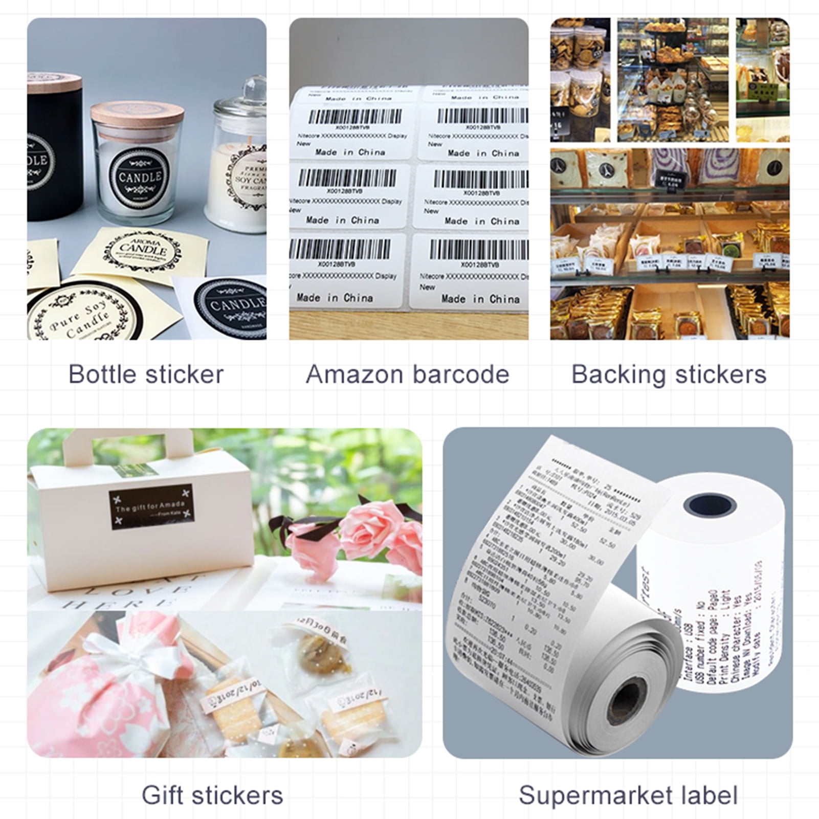 Label printer,Compatible With Ios Date Journal Study Pocket Portable ...