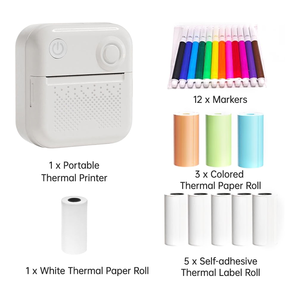 Label printer,Pocket Printer Label With Android Or Ios Label Sticker ...