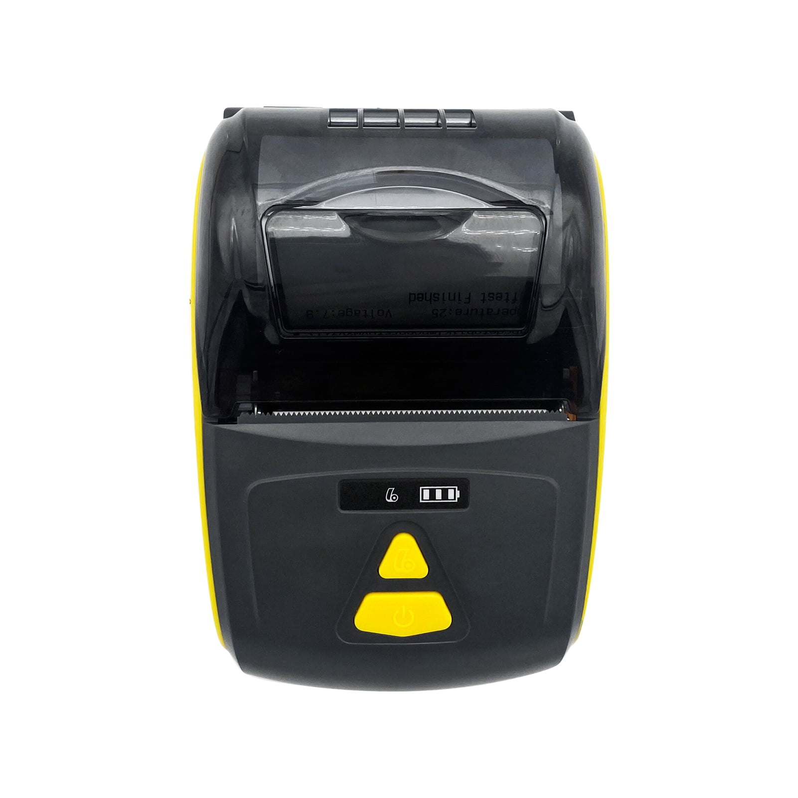 Label printer,Portable Ticket Printer With 2 Rolls 57mm Printer With 2 ...