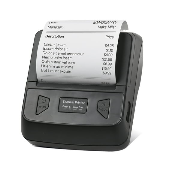 Label printer,Printer Mobile Bill With Android/ios/windows Command ...