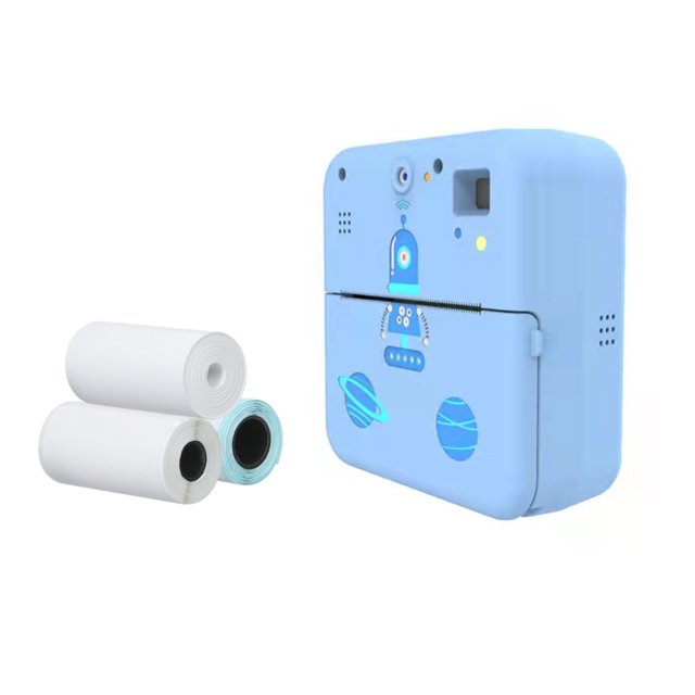 Label printer,Rolls Printer Paper Battery With 3 Thermal Label Printer ...