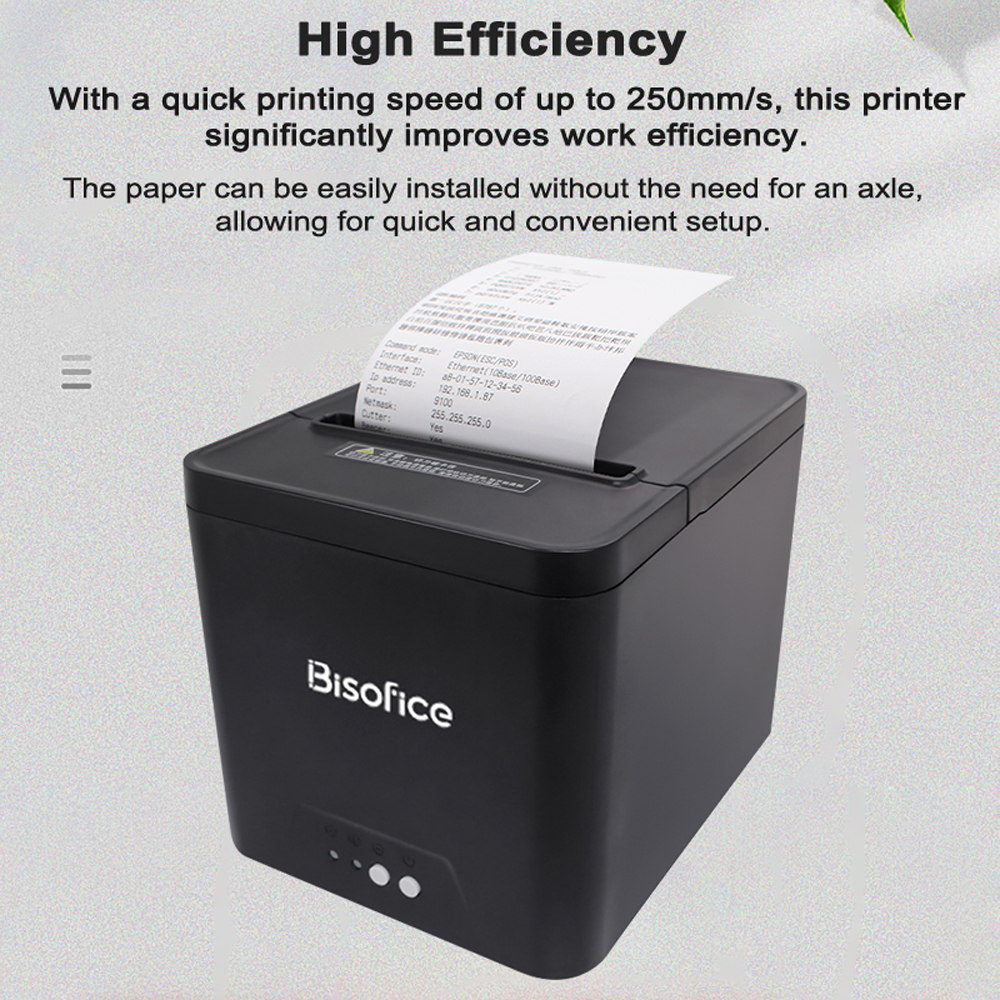 Label printer,250mm/s Speed Label Printer Store Printer Support Speed ...