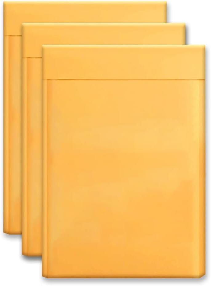 LabelMe #1 Kraft Bubble Mailer 7.25" x 12" 200 Envelopes - Strong Self ...
