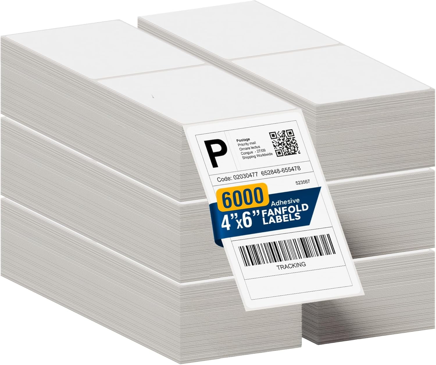 LabelMe 4x6 Thermal Labels - 4x6 Labels, Shipping Labels, 4x6 Fanfold ...