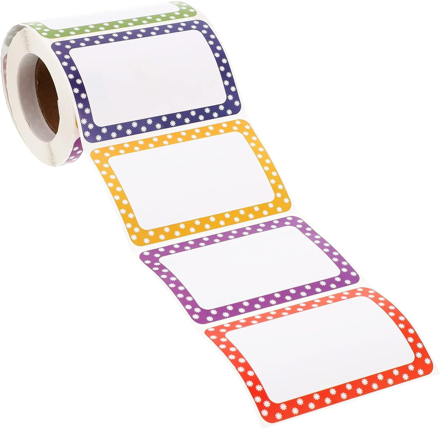 Labels 1 Roll Self-Adhesive Labels Sticker Writable Label Decals Name ...